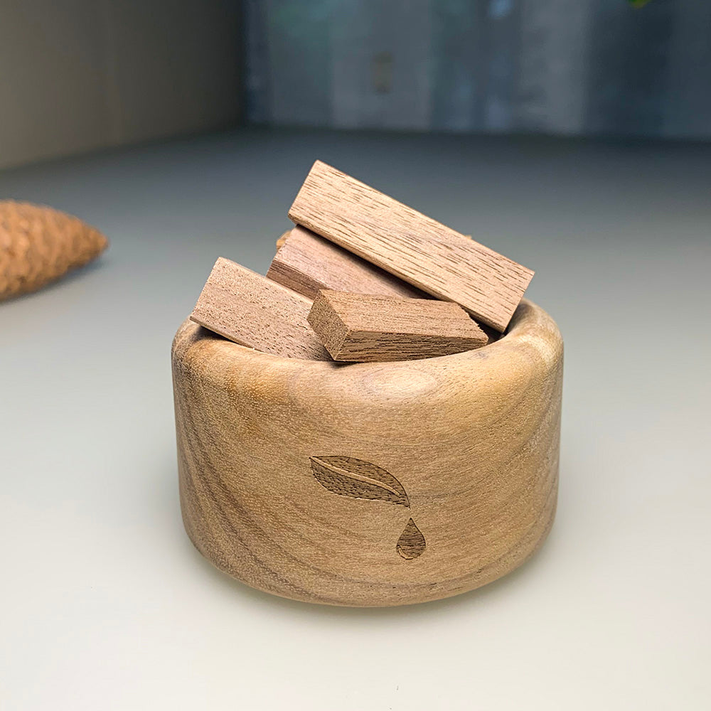 [Amrita Court] Waterless Essential Oil Diffuser Black Walnut Cup ...