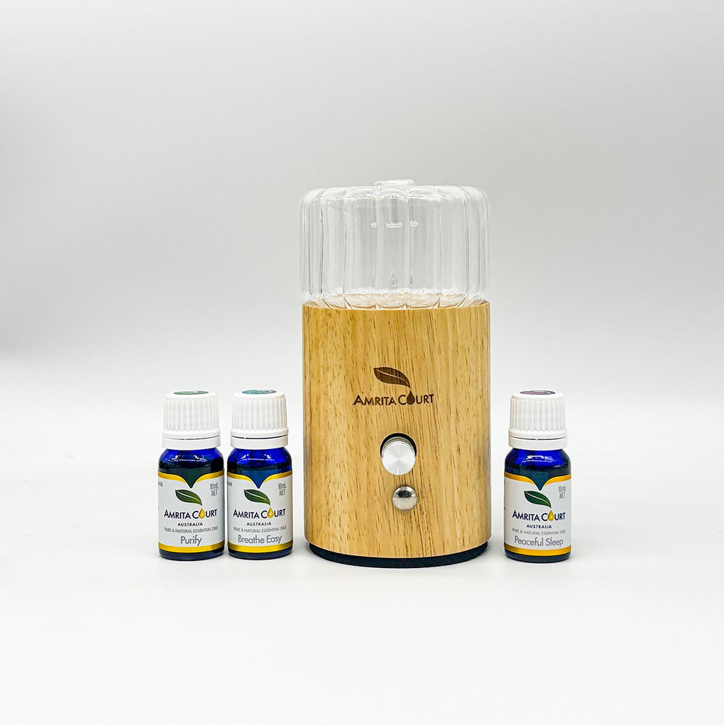 Outdoor Ritual Bundle | Nova Ezy Portable Diffuser + Essential Oils for ...